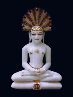 Jain Deities Marble Statue - Pandey Moorti Arts